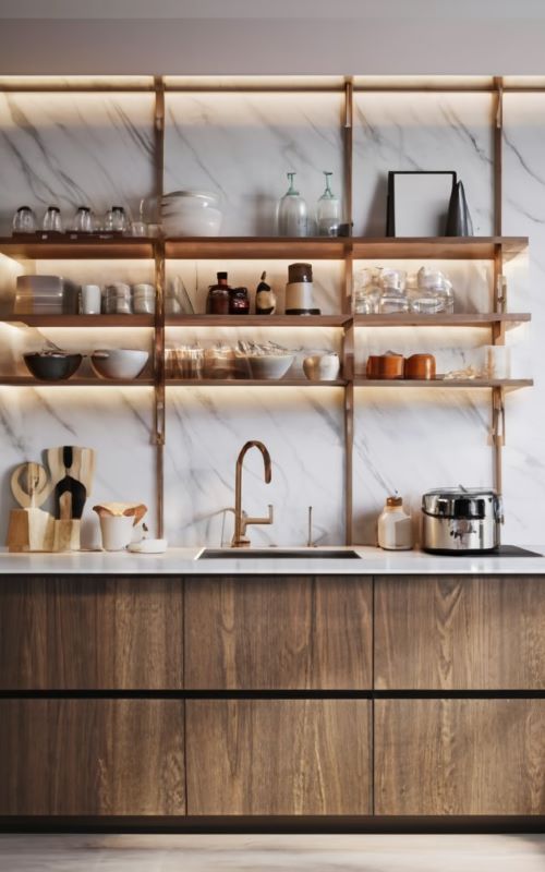 Kitchen Shelf Inspo - KITCHEN GENIUS
