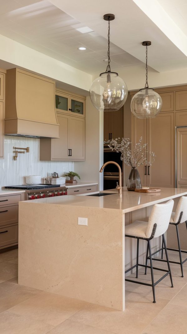 25 Gorgeous Beige Kitchen Designs You Need to See! - Kitchen Genius