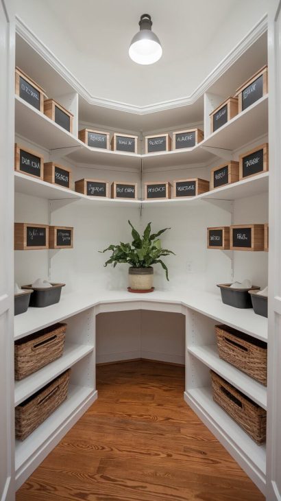 49 Clever Corner Pantry Solutions to Maximize Your Kitchen Space ...