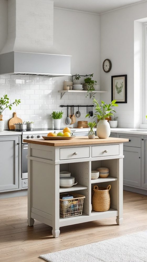 71+ Chic Small Kitchen Island Ideas for Space Optimization - KITCHEN GENIUS