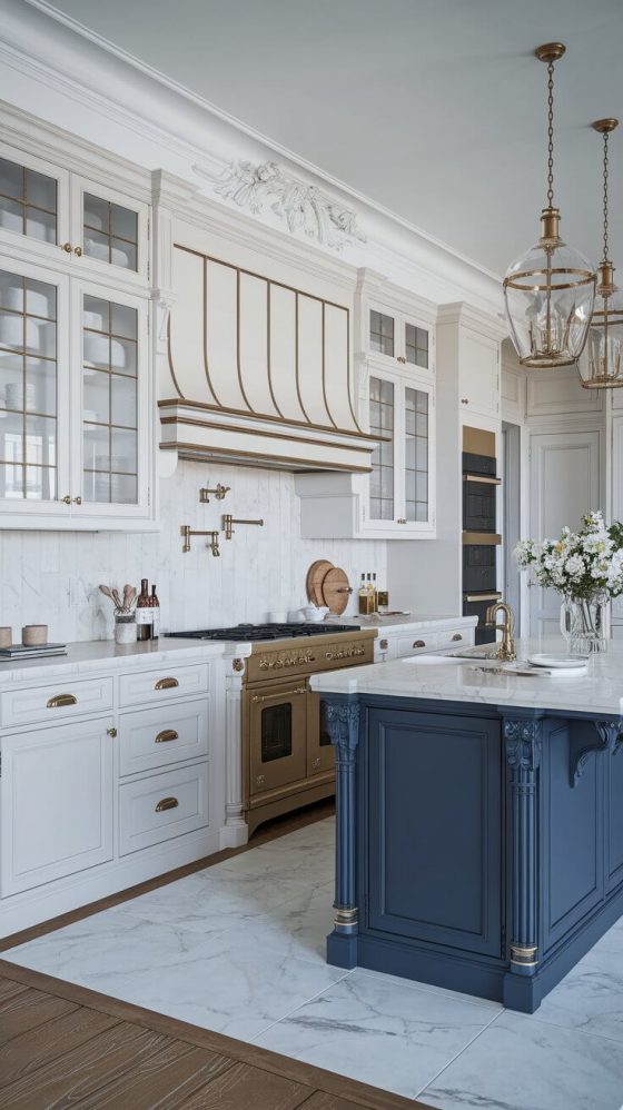 17 Enchanting French Blue Kitchen Ideas That Transform Spaces - KITCHEN ...