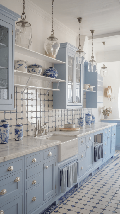 Top 5 Color Trends in French Kitchens: Beyond White and Cream - KITCHEN ...